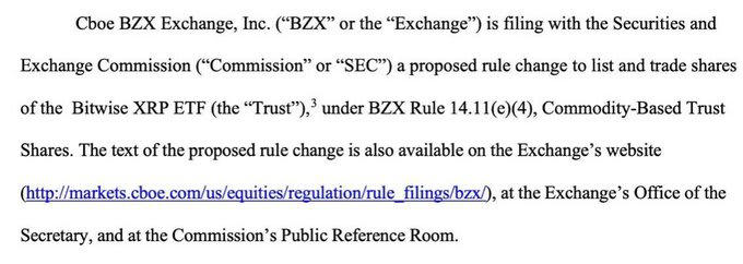 SEC sees surge in XRP ETF filings with three applications in five days
