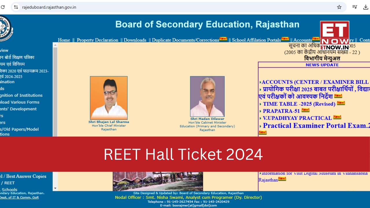 REET admit card 2024 OUT at rajeduboard.rajasthan.gov.in? How to download