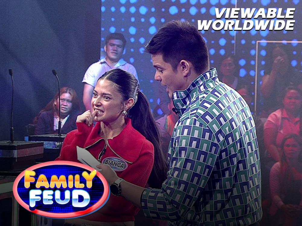 Family Feud: BIANCA UMALI, FIRST TIME IN HISTORY MANALO SA 'FAMILY FEUD ...