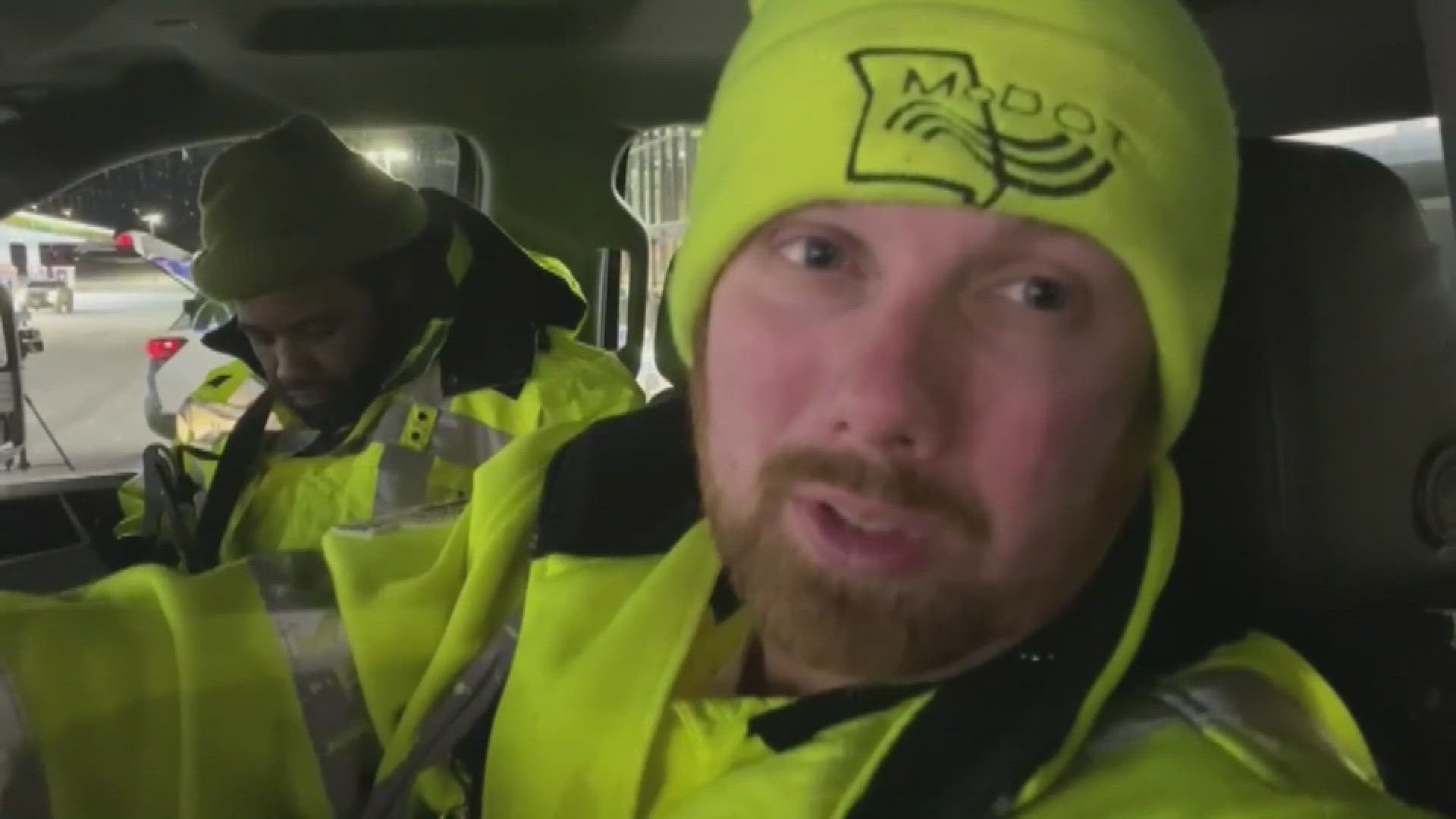 MoDOT gives update on Wednesday morning road conditions