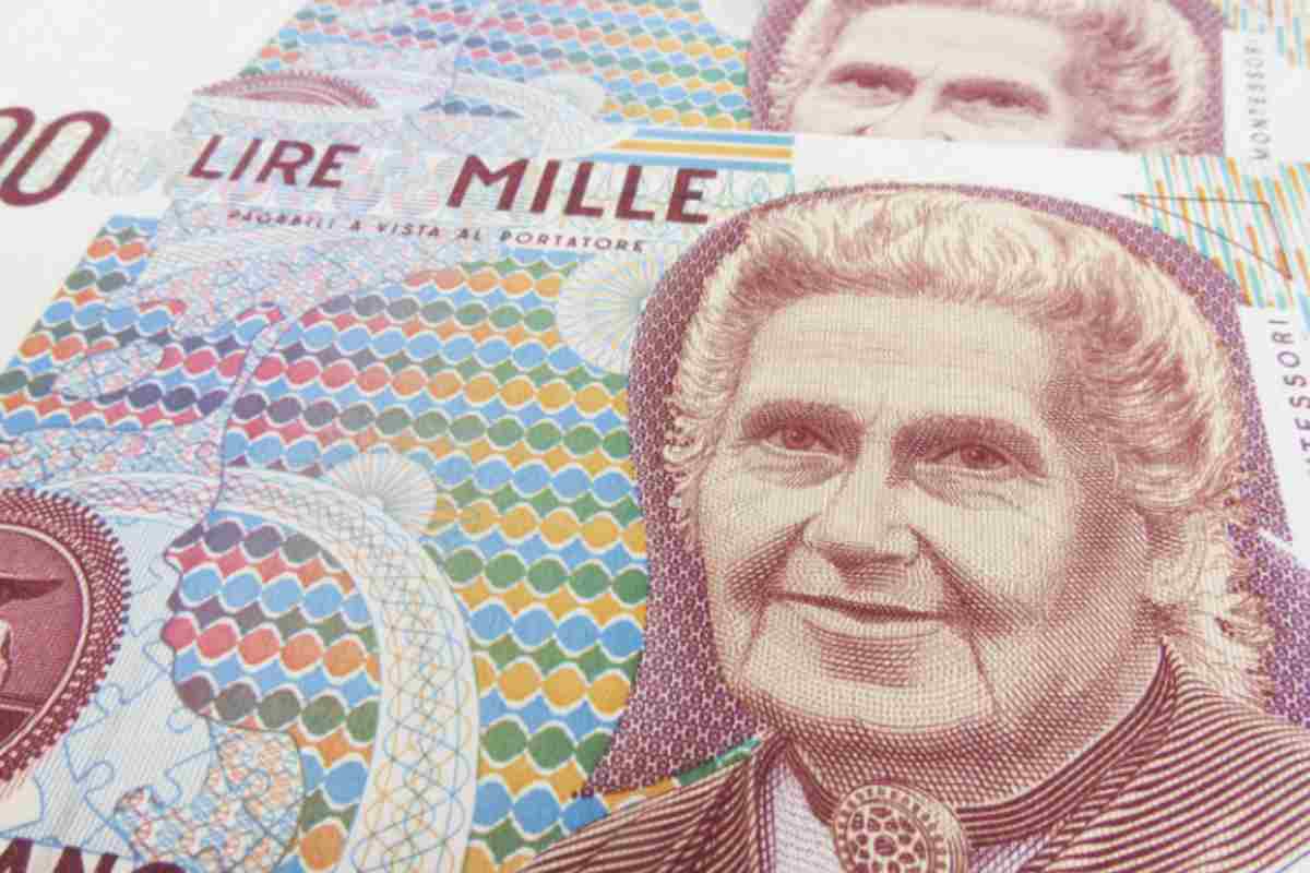 Ricordi le vecchie lire con Maria Montessori? Hai fatto bene a non ...