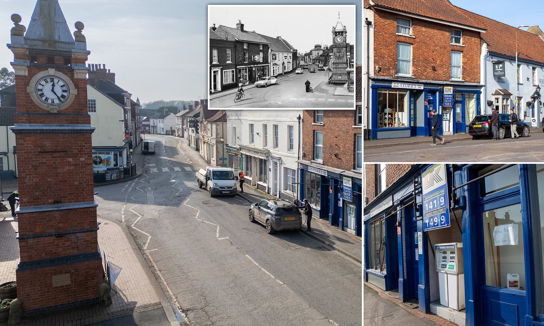 How market town has England's last street-side gas filling station
