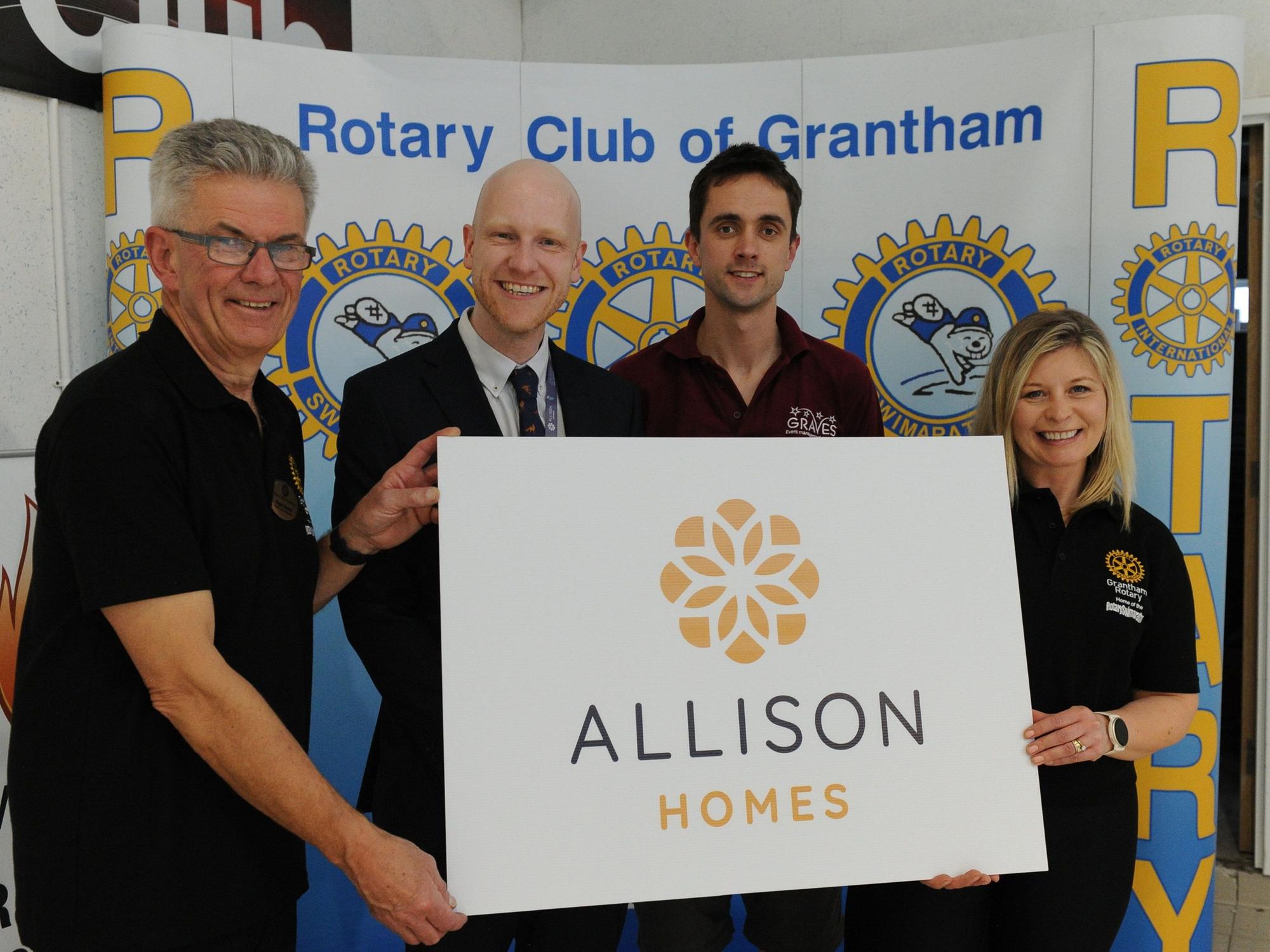 Allison Homes East sponsors Rotary Swimarathon event in Grantham