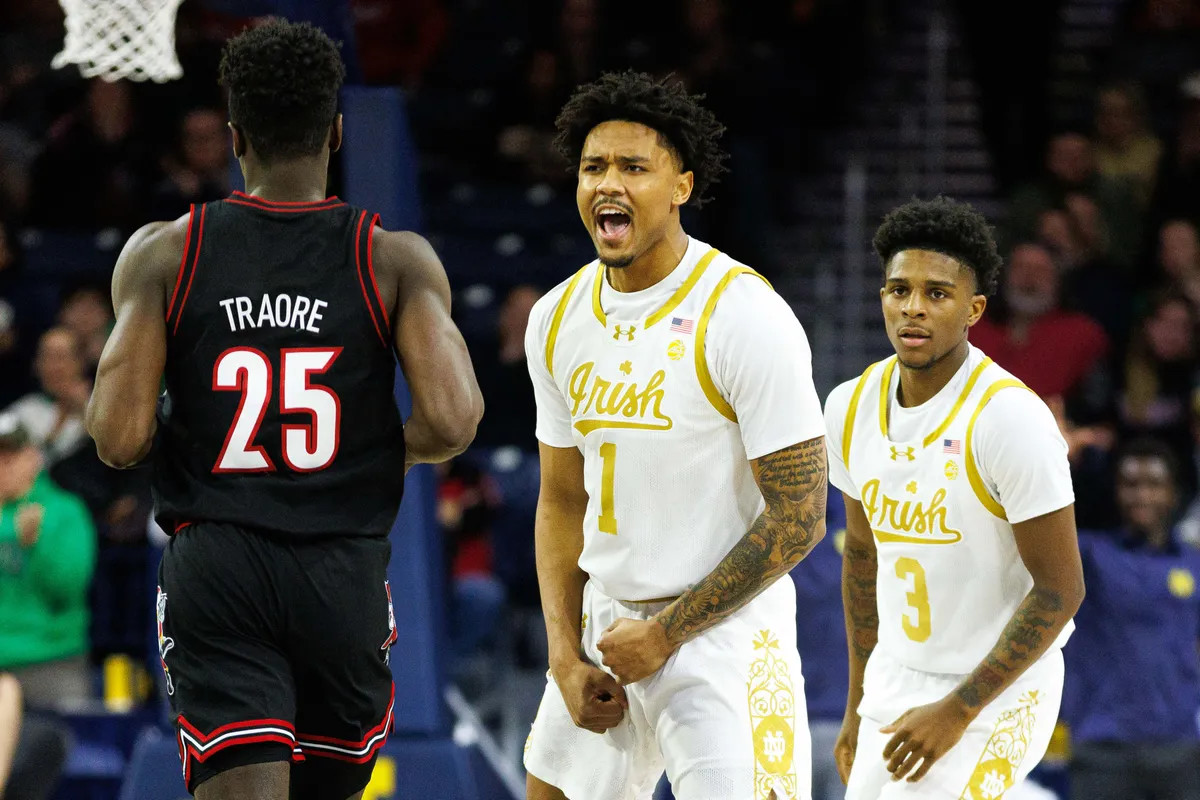 Notre Dame Basketball Hosts The SMU Mustangs In Home ACC Battle