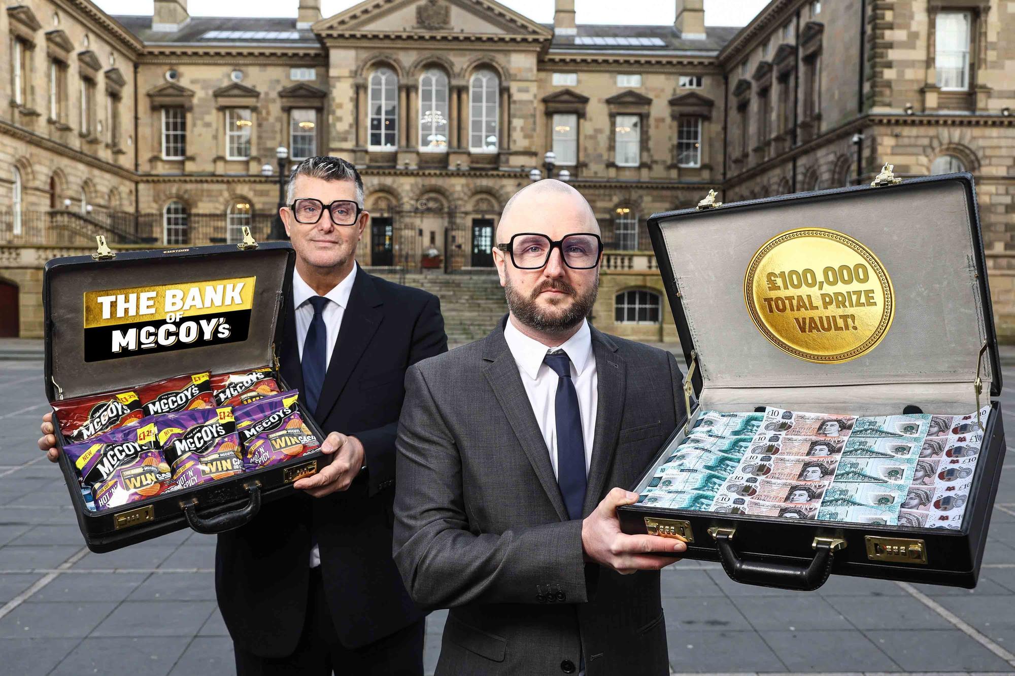 Bank of McCoy's opens its vault to snack lovers