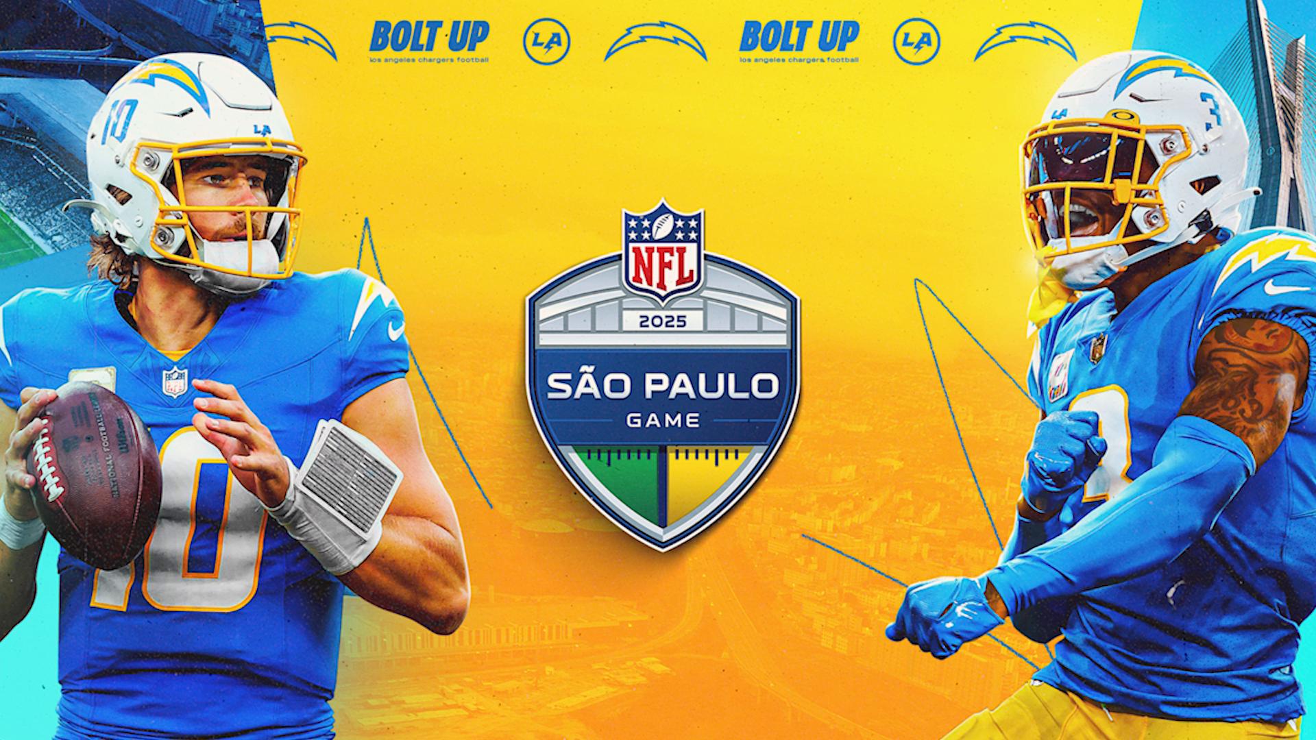 The NFL returns to Brazil, with the Chargers set to play a regular ...