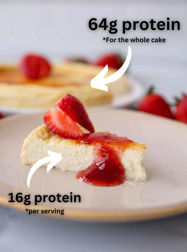High Protein Cottage Cheese Cheesecake Recipe