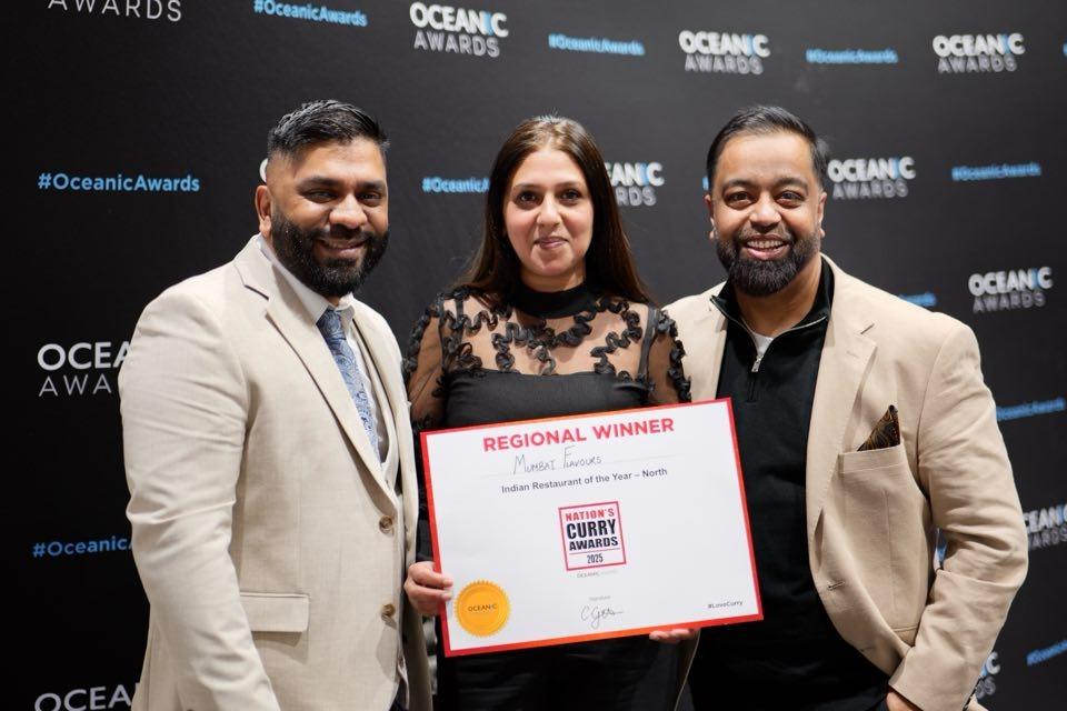 Alnwick restaurant Mumbai Flavours crowned 'Indian restaurant of the ...