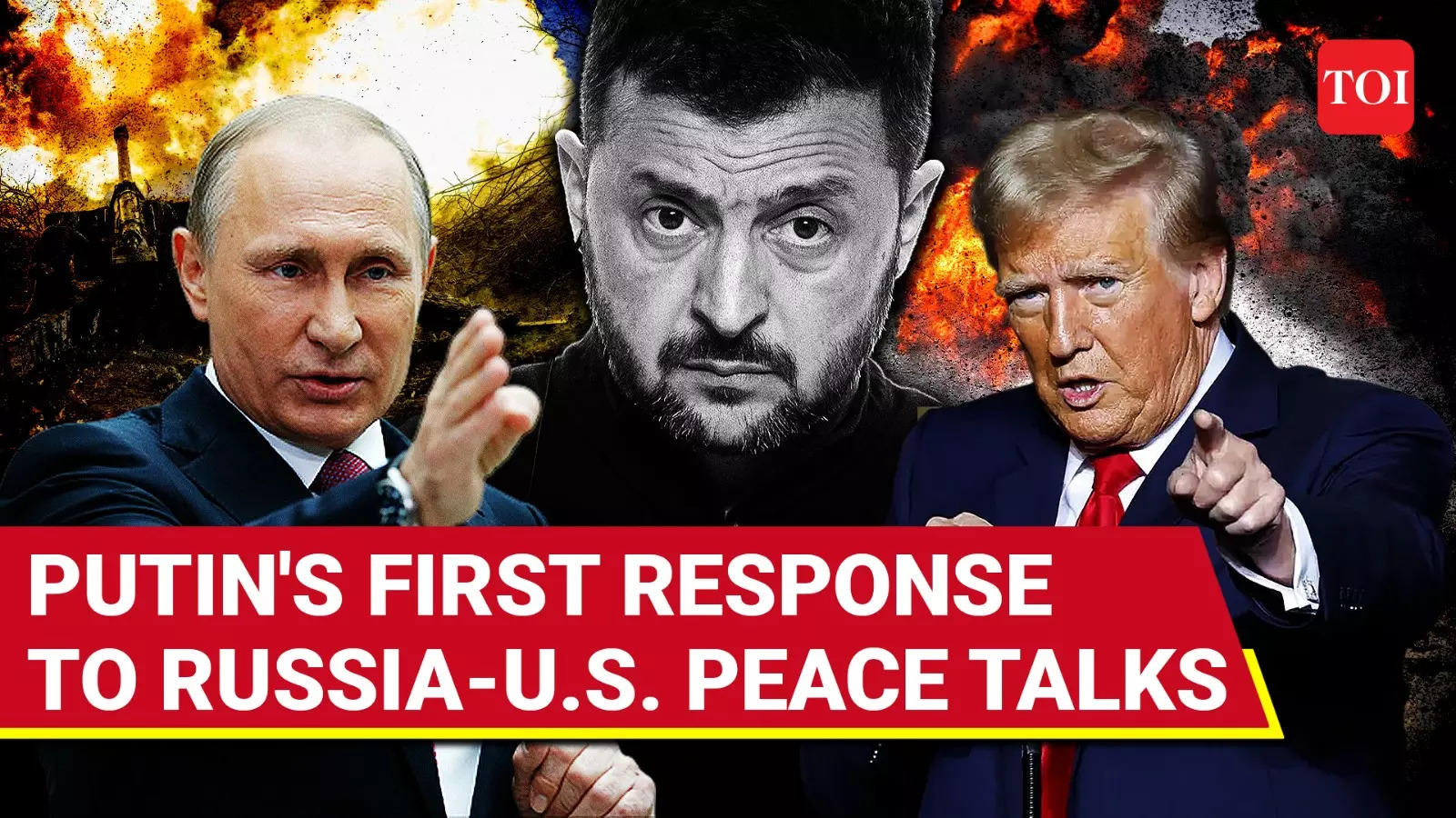 'Stop Overreacting': Putin Attacks Zelensky; Shocks Trump With Big ...