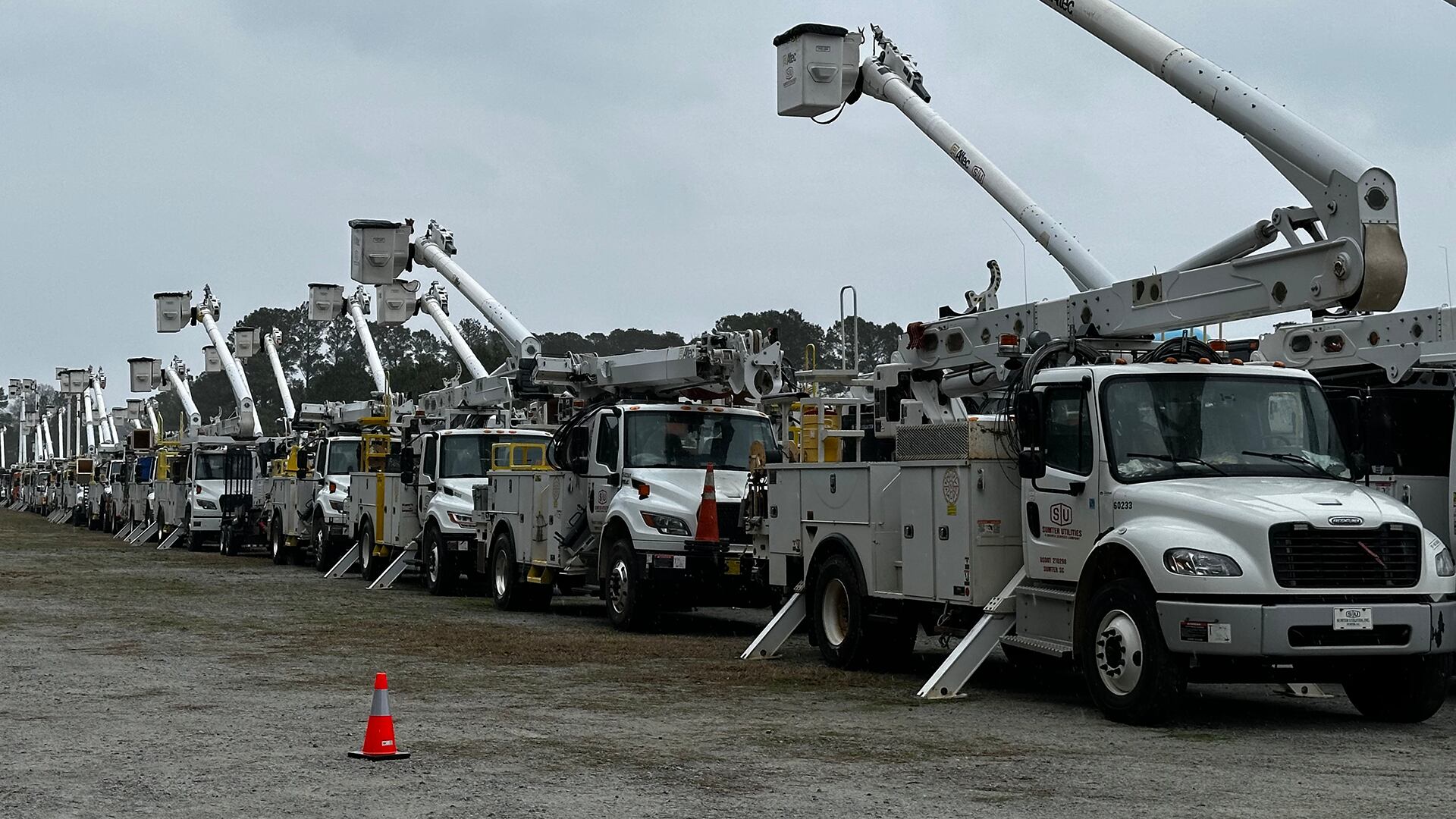 Duke Energy staging crews ahead of storm