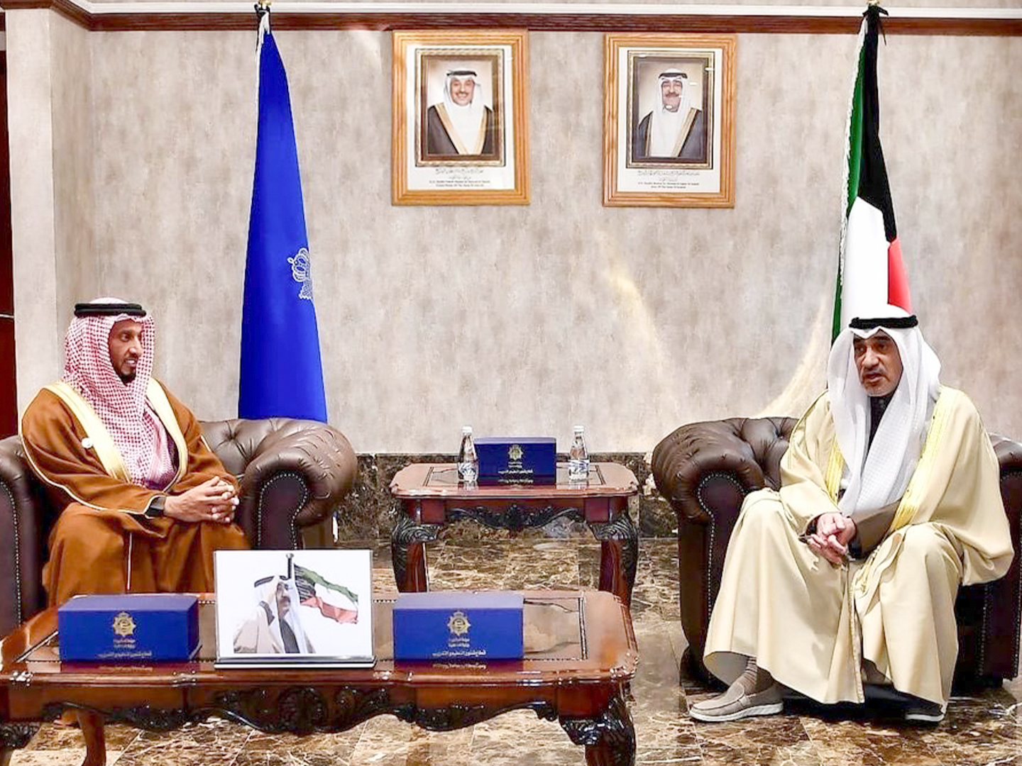 Kuwait’s First Deputy Prime Minister meets with NMO Chairman