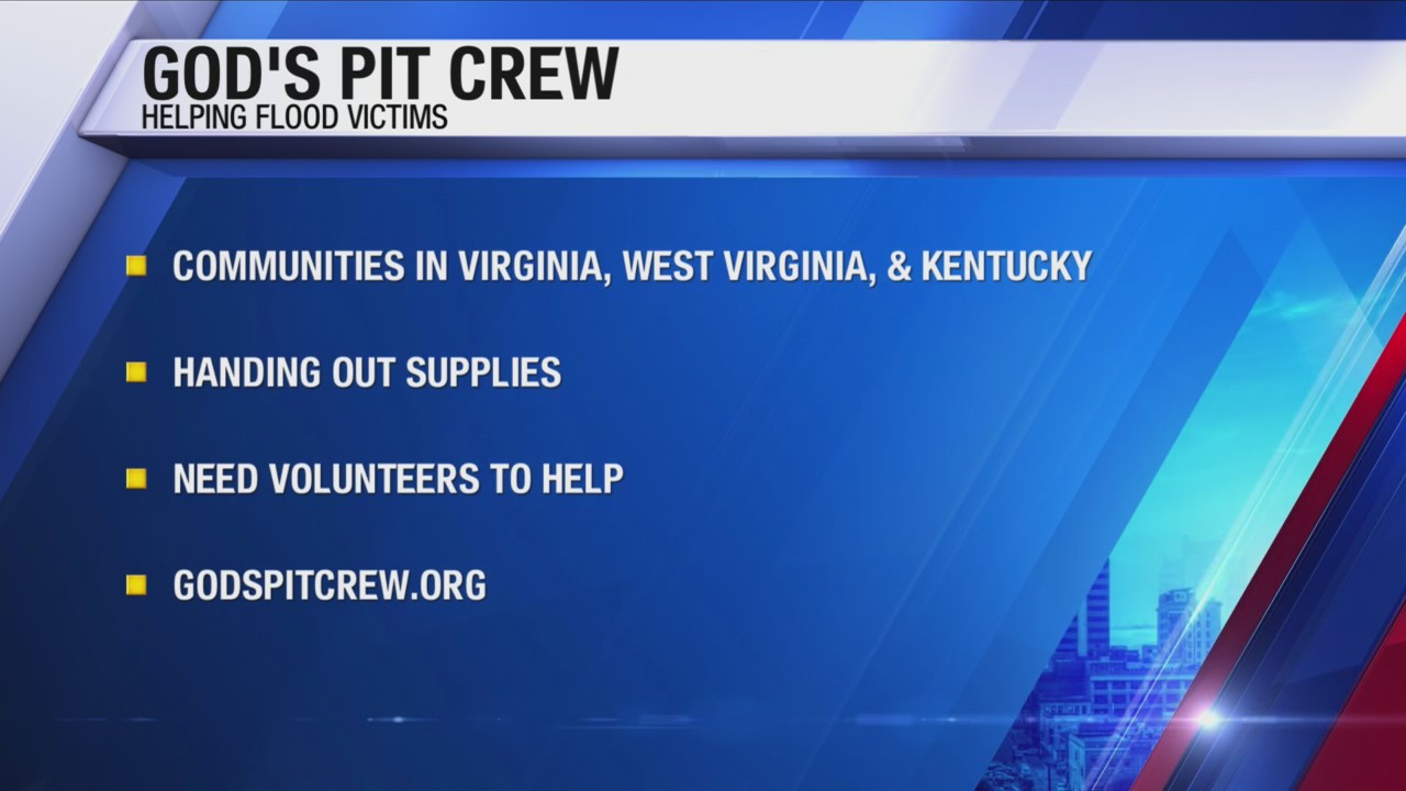 God’s Pit Crew in need of volunteers to assist crews after flooding