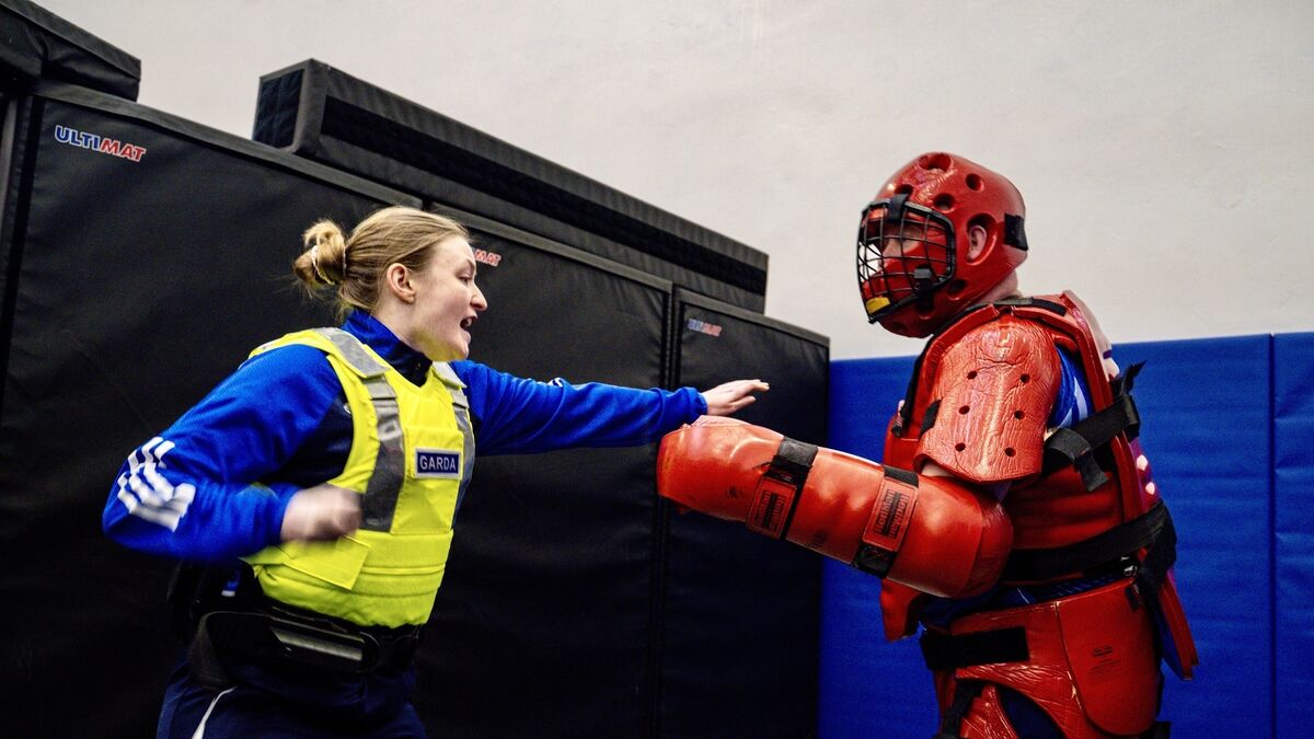 Watch: New recruits train at Templemore Garda College