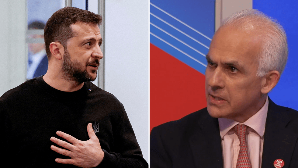 ‘Absolutely STUPID!’ Ben Habib slams Zelensky for ‘biting the hand that ...