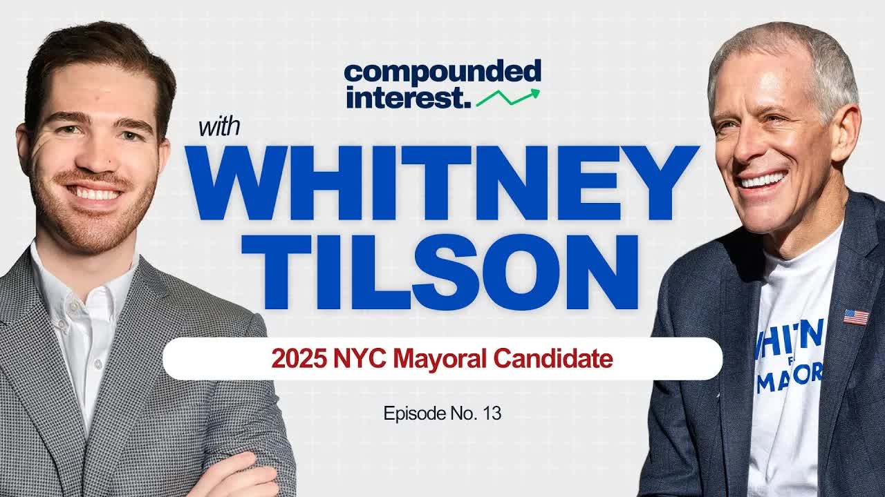 The former hedge funder running for NYC mayor! | Whitney Tilson Interview