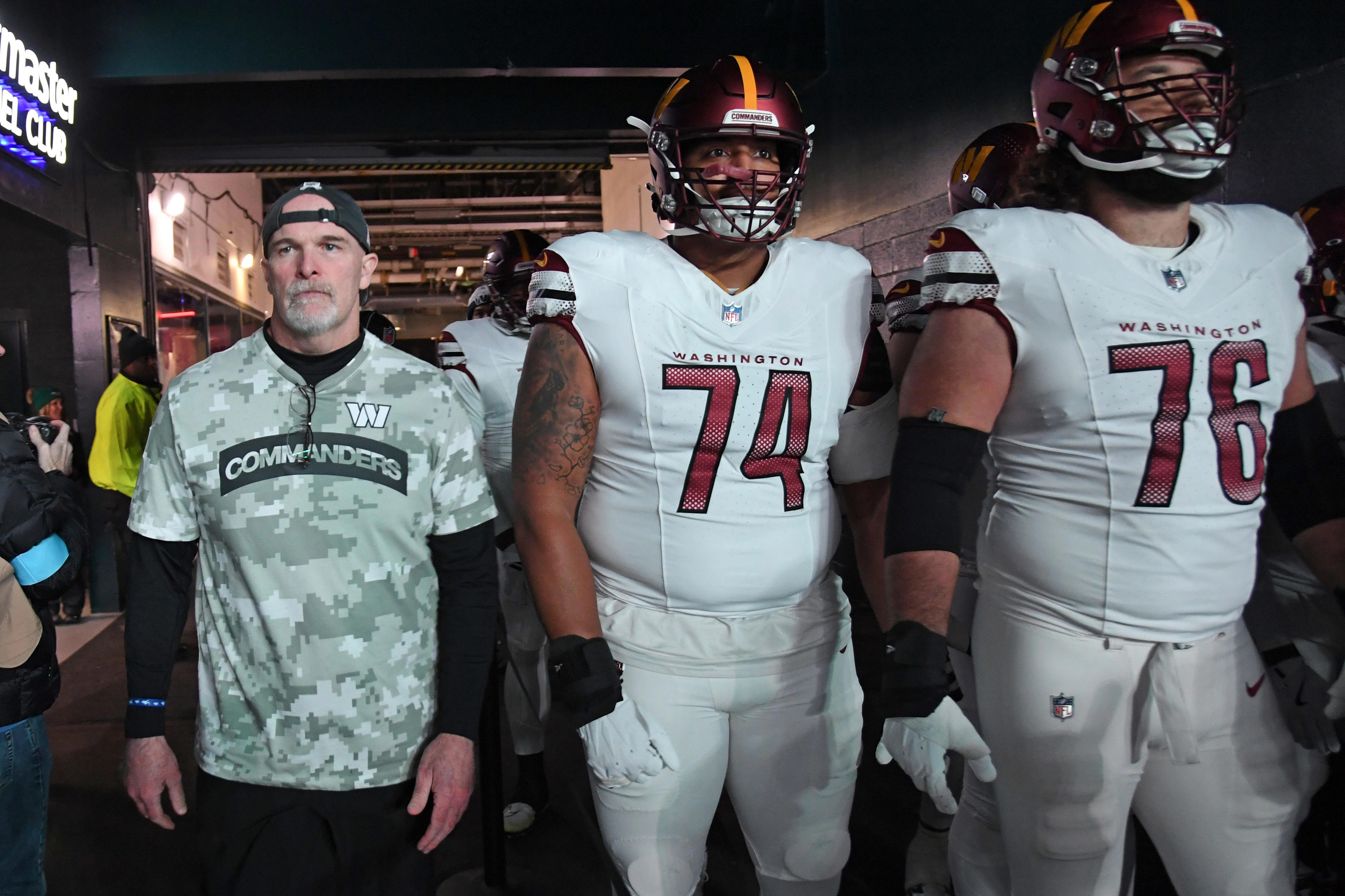 How will the Commanders snap their current losing streak? Sam Cosmi ...