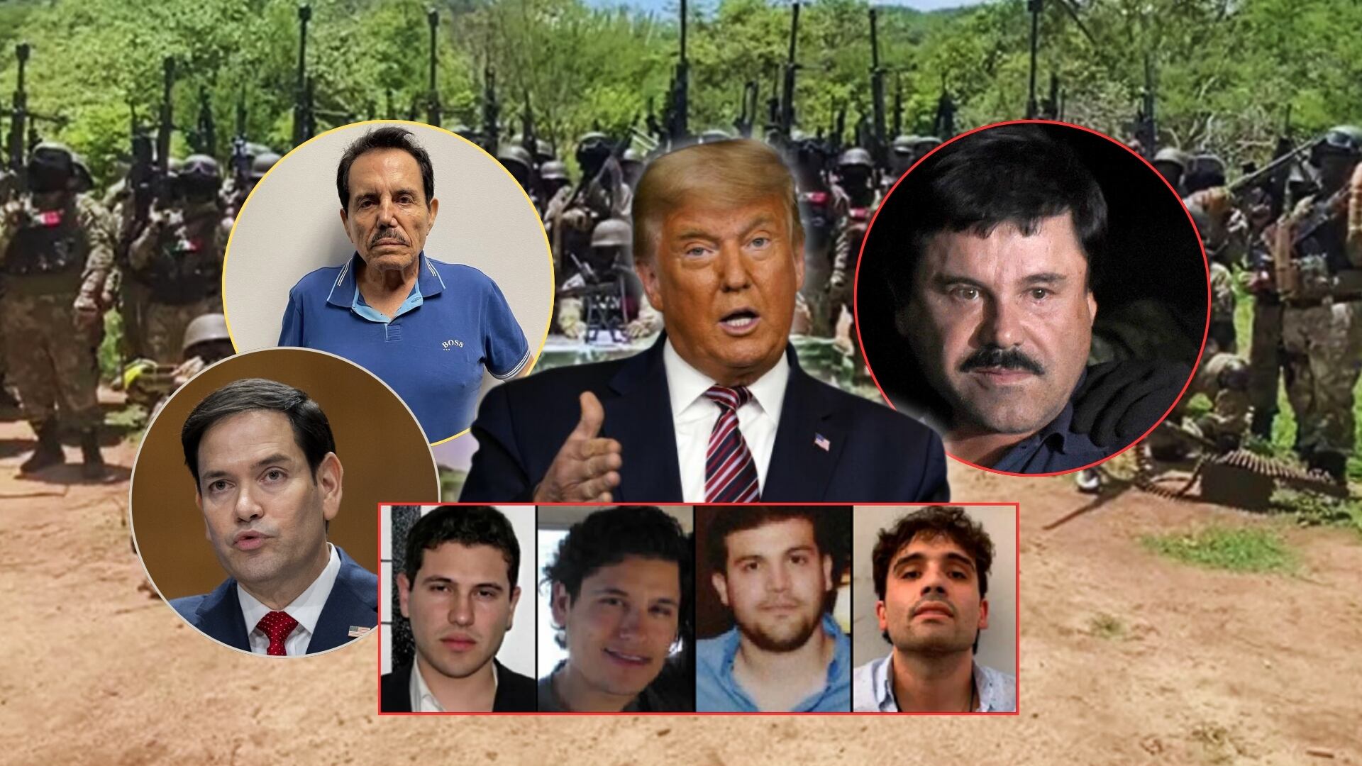 Seis cárteles mexicanos designados oficialmente como terroristas por ...