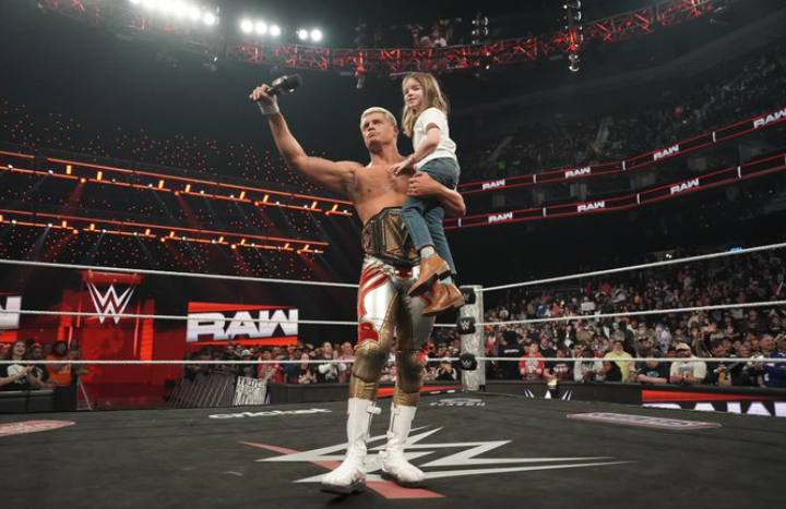 Cody Rhodes Fulfills Fan's Dream : Meets Young Fan During WWE RAW ...