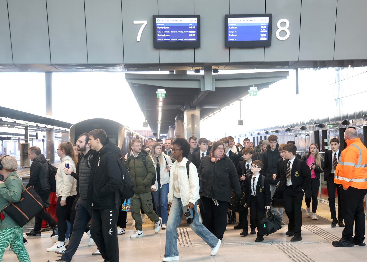 Irish language signage to feature at Belfast Grand Central Station
