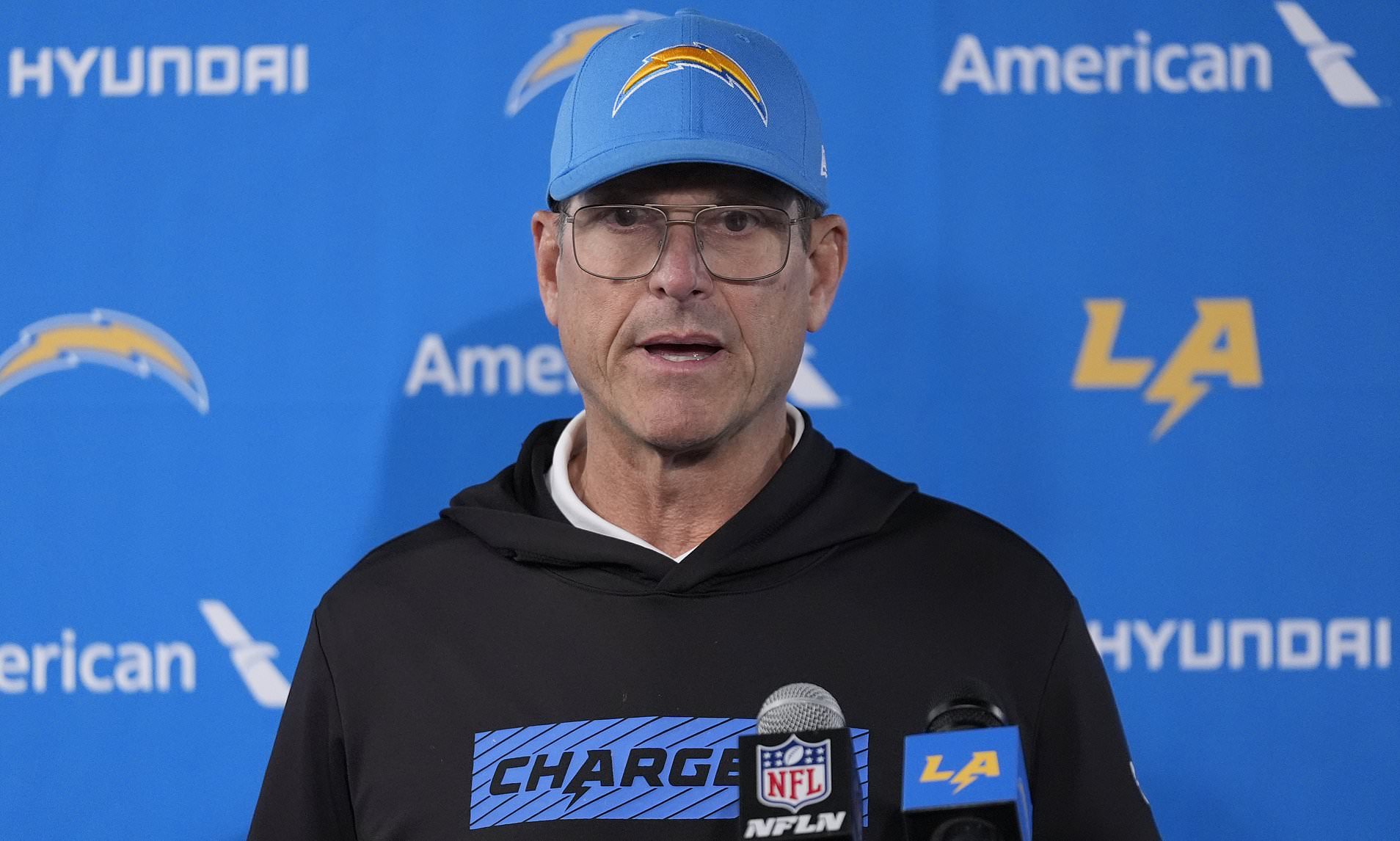Chargers could cut star man in brave move by Jim Harbaugh ahead of his ...