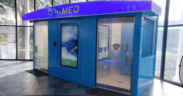 Innovative 'healthcare phone booth' provides street-side medicine to ...