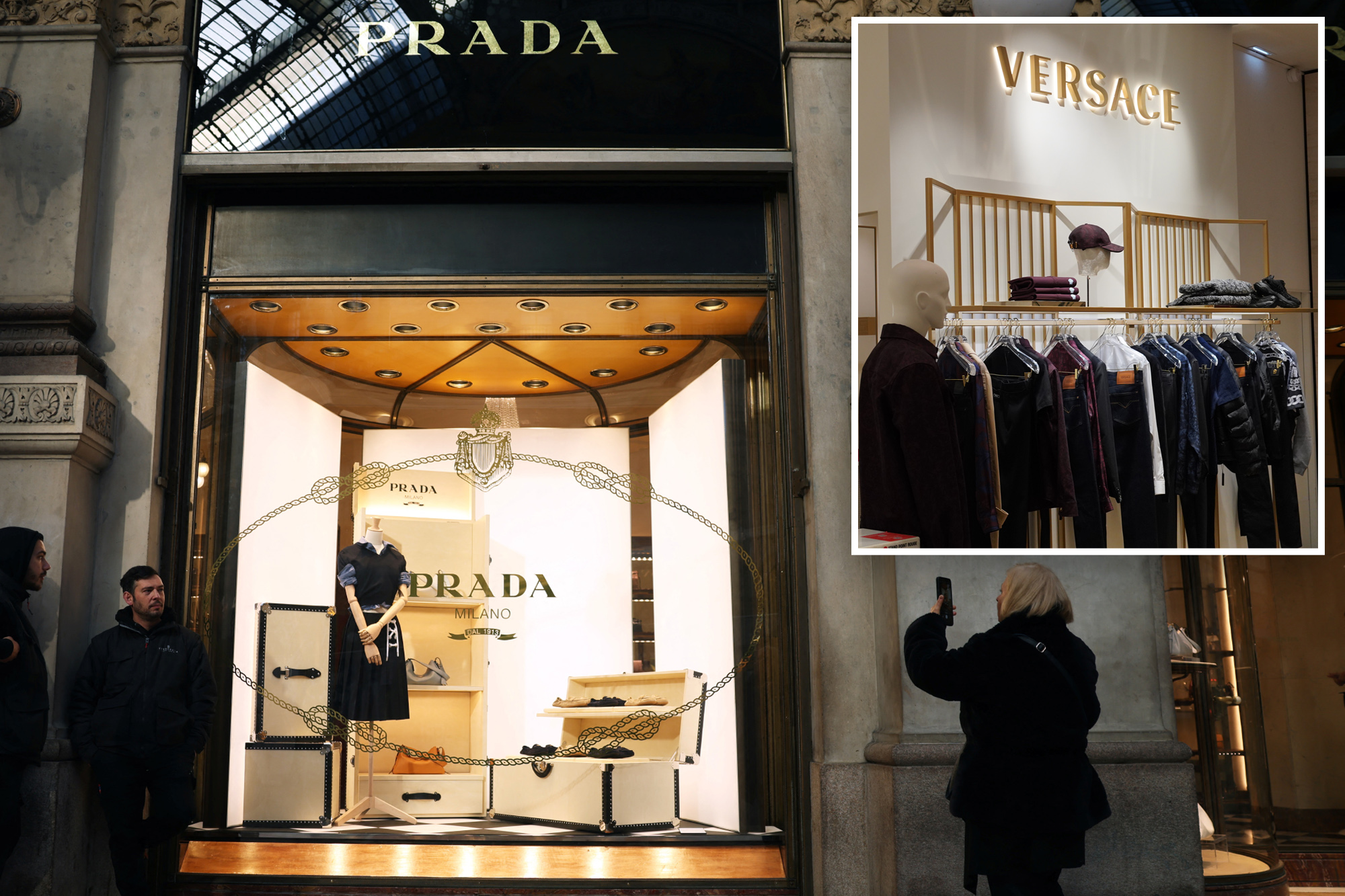 Prada eyes potential bid for luxury fashion brand Versace