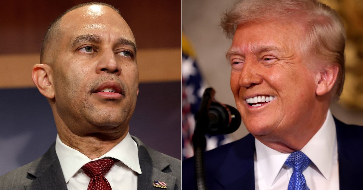 Hakeem Jeffries Tries Slamming Trump, Accidentally Invents New Nickname ...