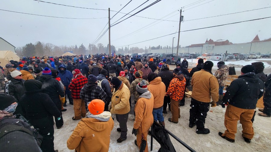 Why are correction officers at 25 New York prisons striking?