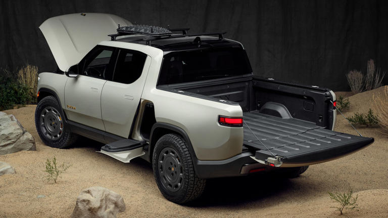 Rivian California Dune Editions Get Awesome Beige Paint And Rally-Style ...