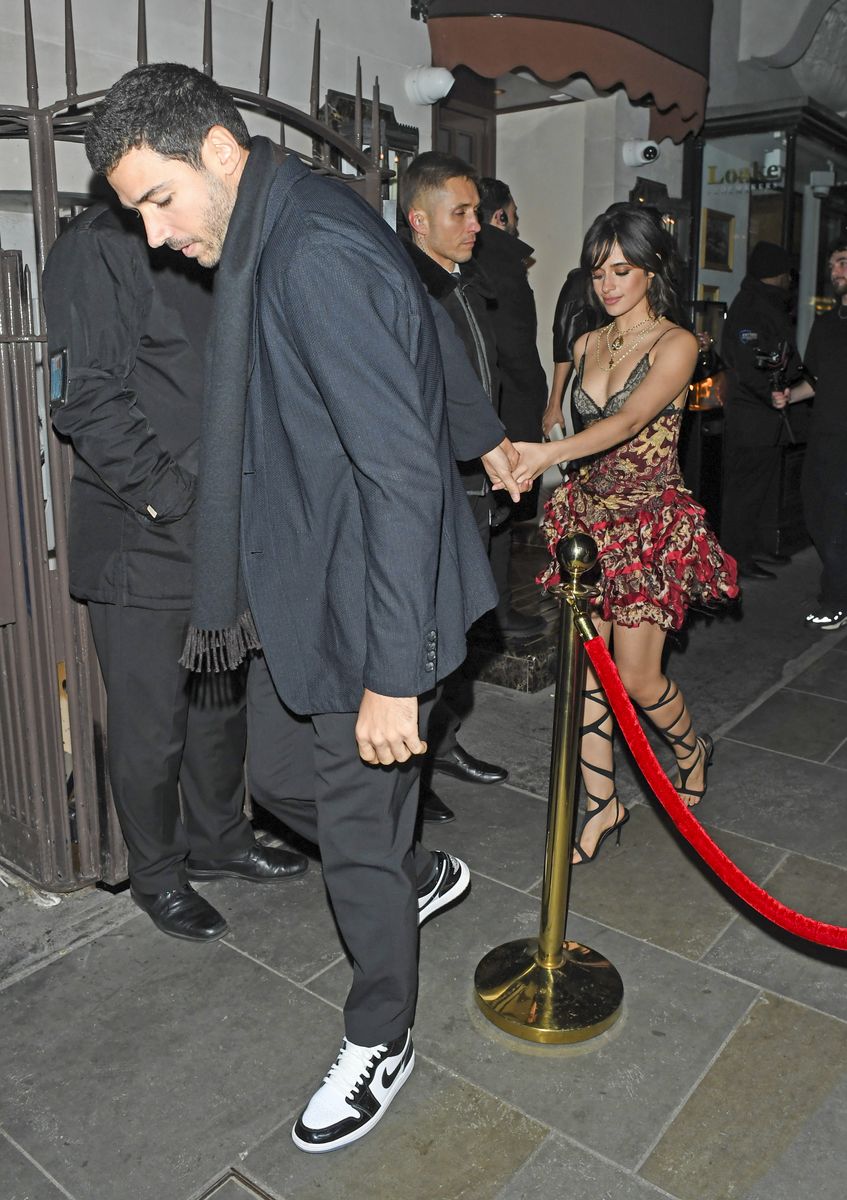 Camila Cabello wore lace minidress in romantic outing with boyfriend ...