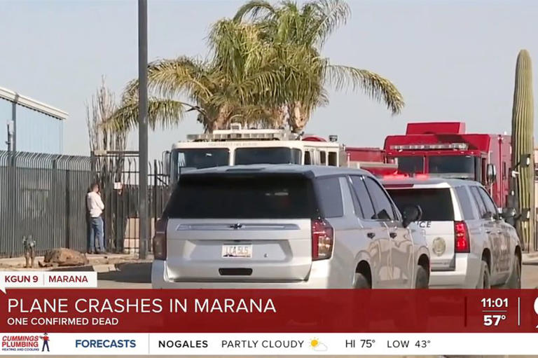 Two dead as planes collide in midair fireball at Arizona's Marana airport