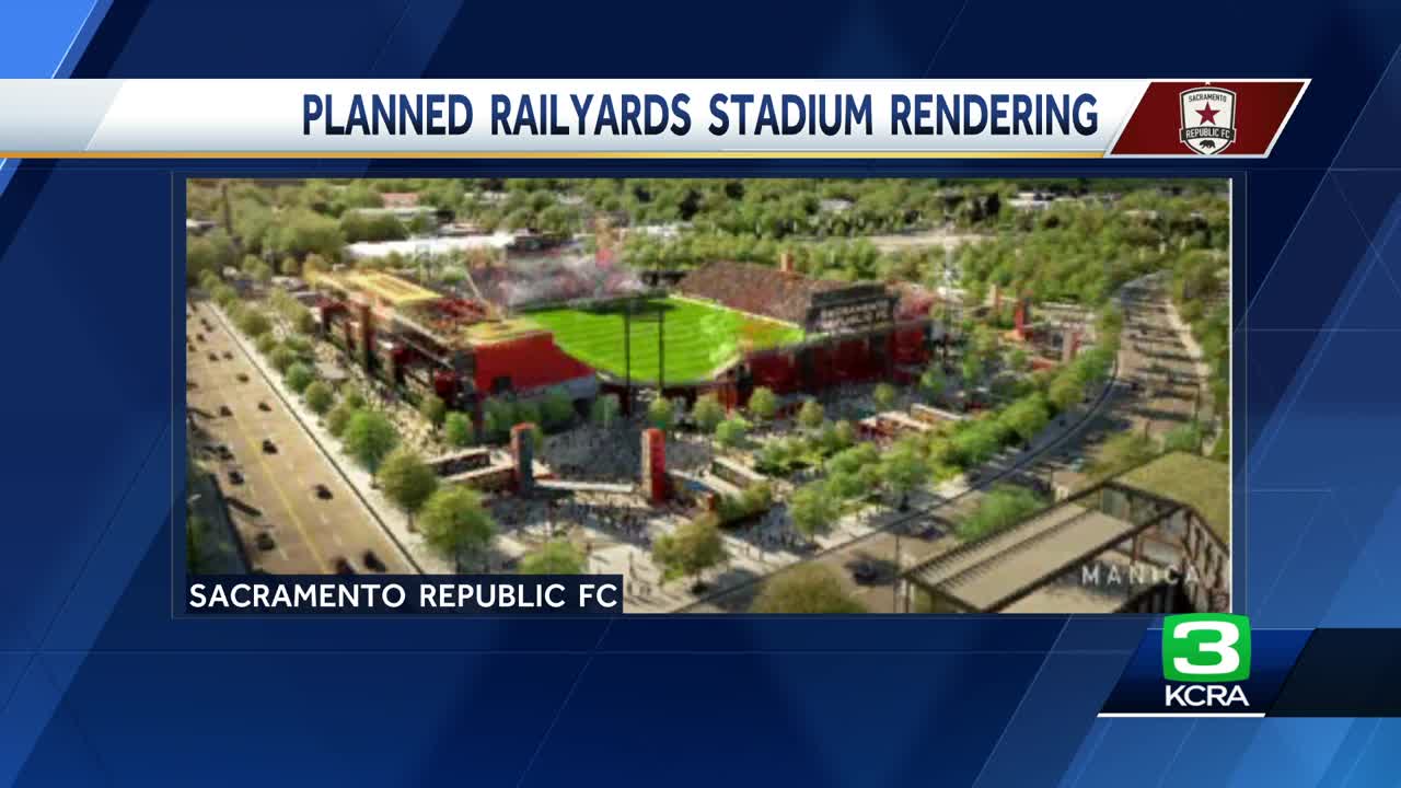 Sacramento Republic FC releases new rendering for Railyards stadium
