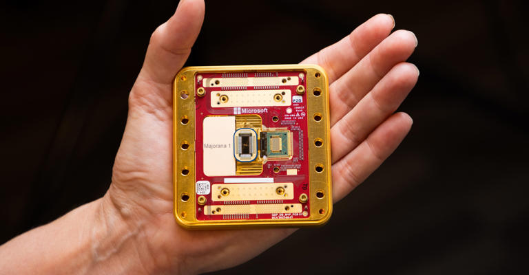 Microsoft announces quantum computing breakthrough with new Majorana 1 chip