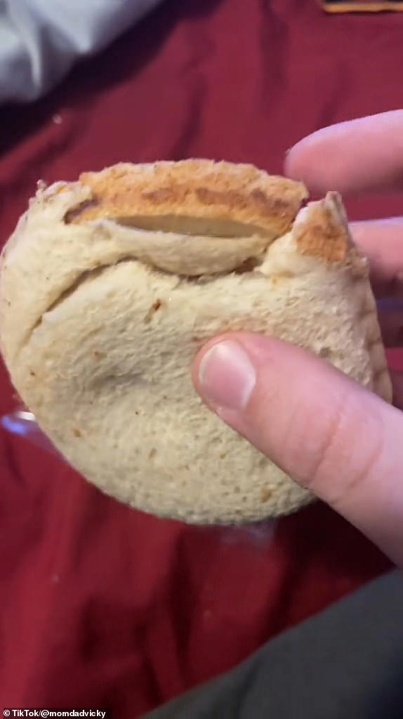 Customers outraged after man finds surprise inside lunchtime treat