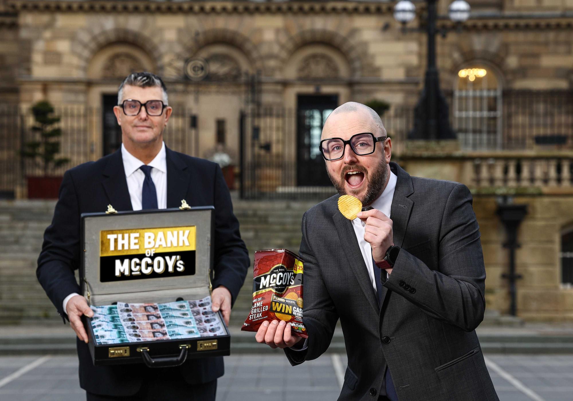 Bank of McCoy's opens its vault ot snack lovers