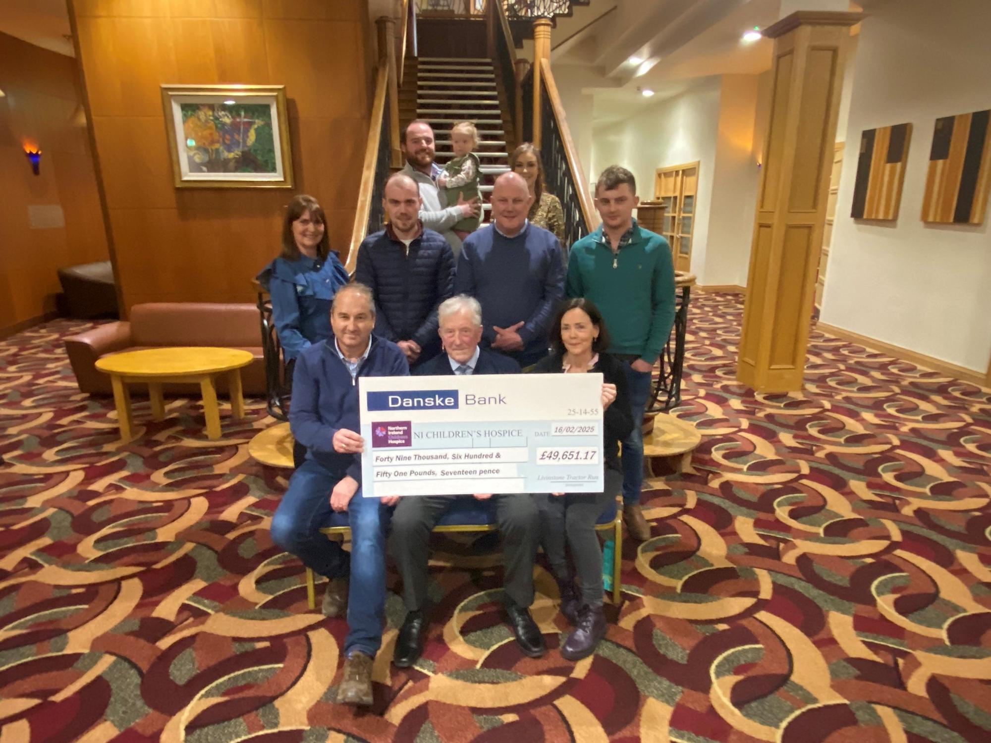 Livingstone Tractor Run organisers hand over fabulous charity donations