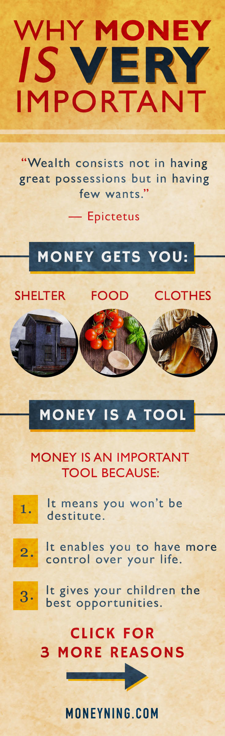 Can We Agree That Money Is Important?