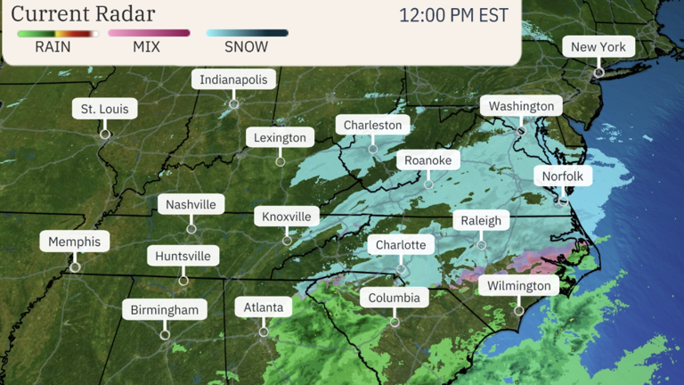 Winter Storm Kingston Updates: 500 Crashes Reported In Virginia; 4 Dead ...
