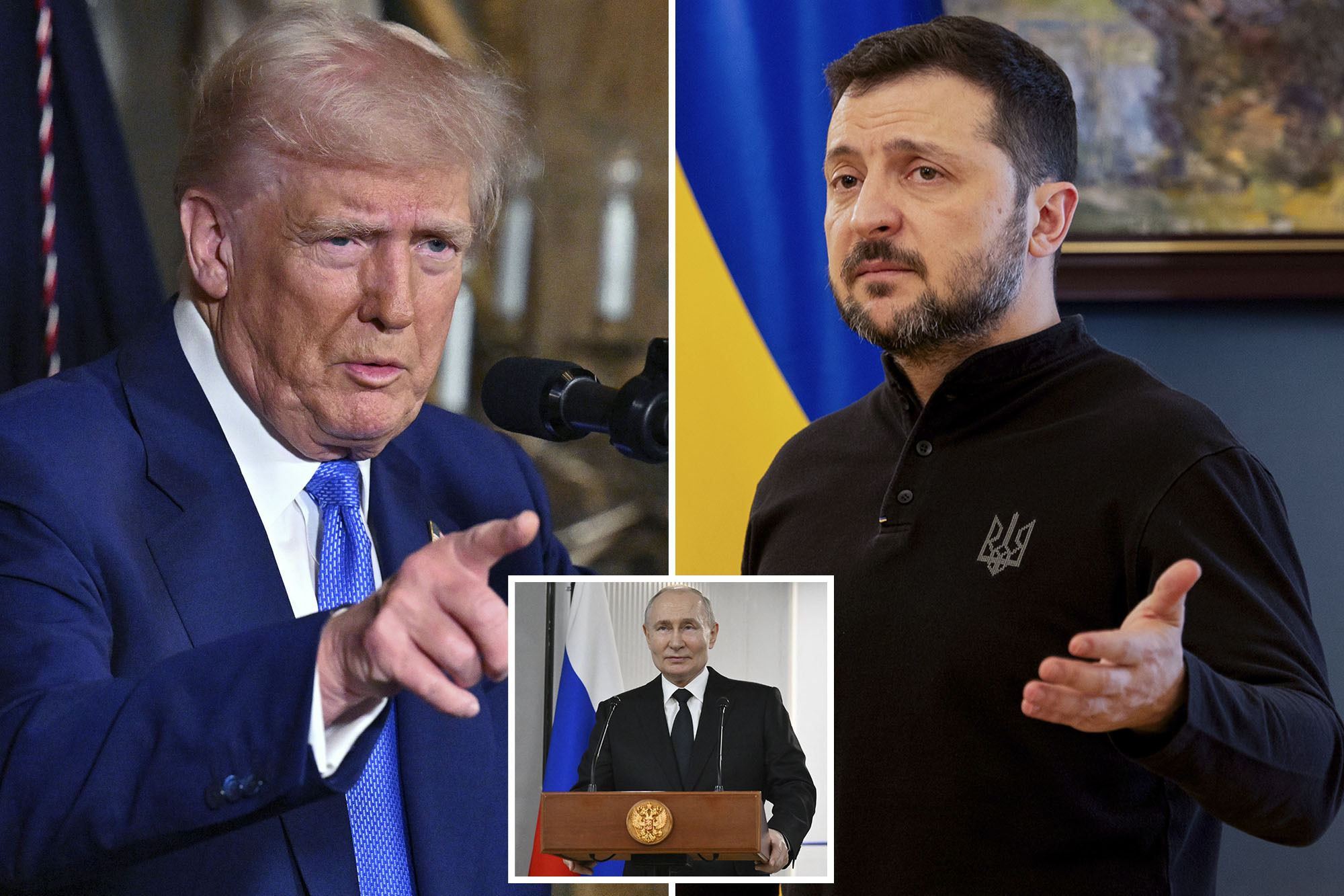 Trump rips Ukraine’s Zelensky as ‘dictator without elections’