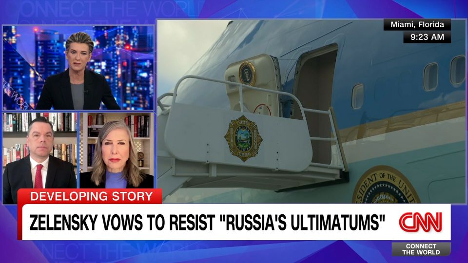 Zelensky claims Trump is pushing Putin’s propaganda