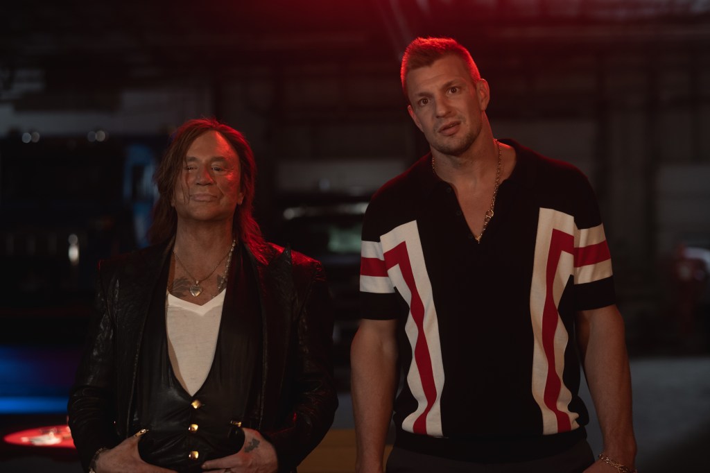 First Look Images Of Rob Gronkowski, Mickey Rourke, Fivel Stewart ...