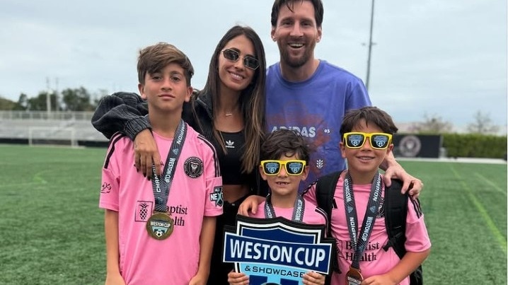 Lionel Messi's Sons win big at Weston Cup 2025 – Future Stars?