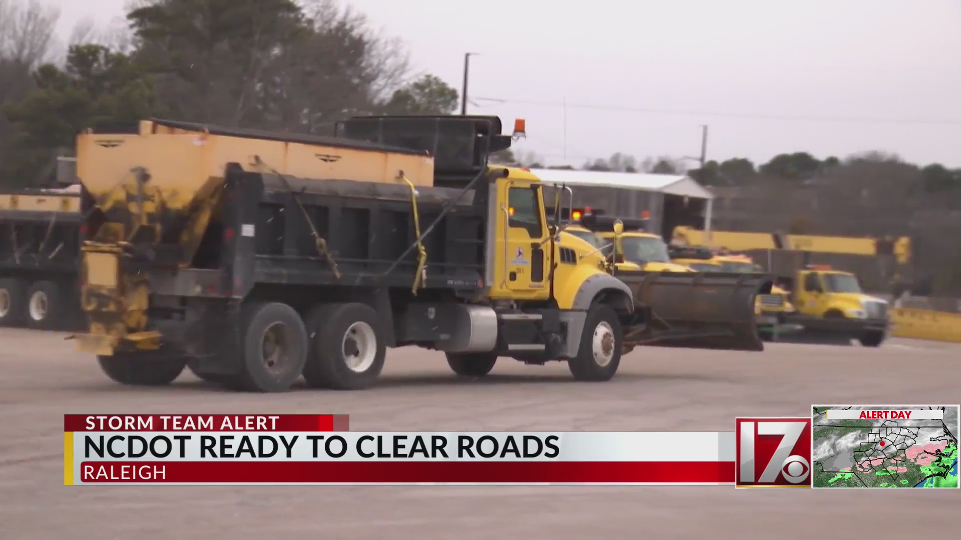 NCDOT ready to clear roads out of Raleigh