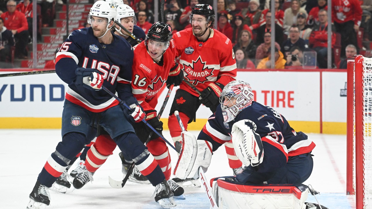 How does Team USA compare to Team Canada for the Olympics?