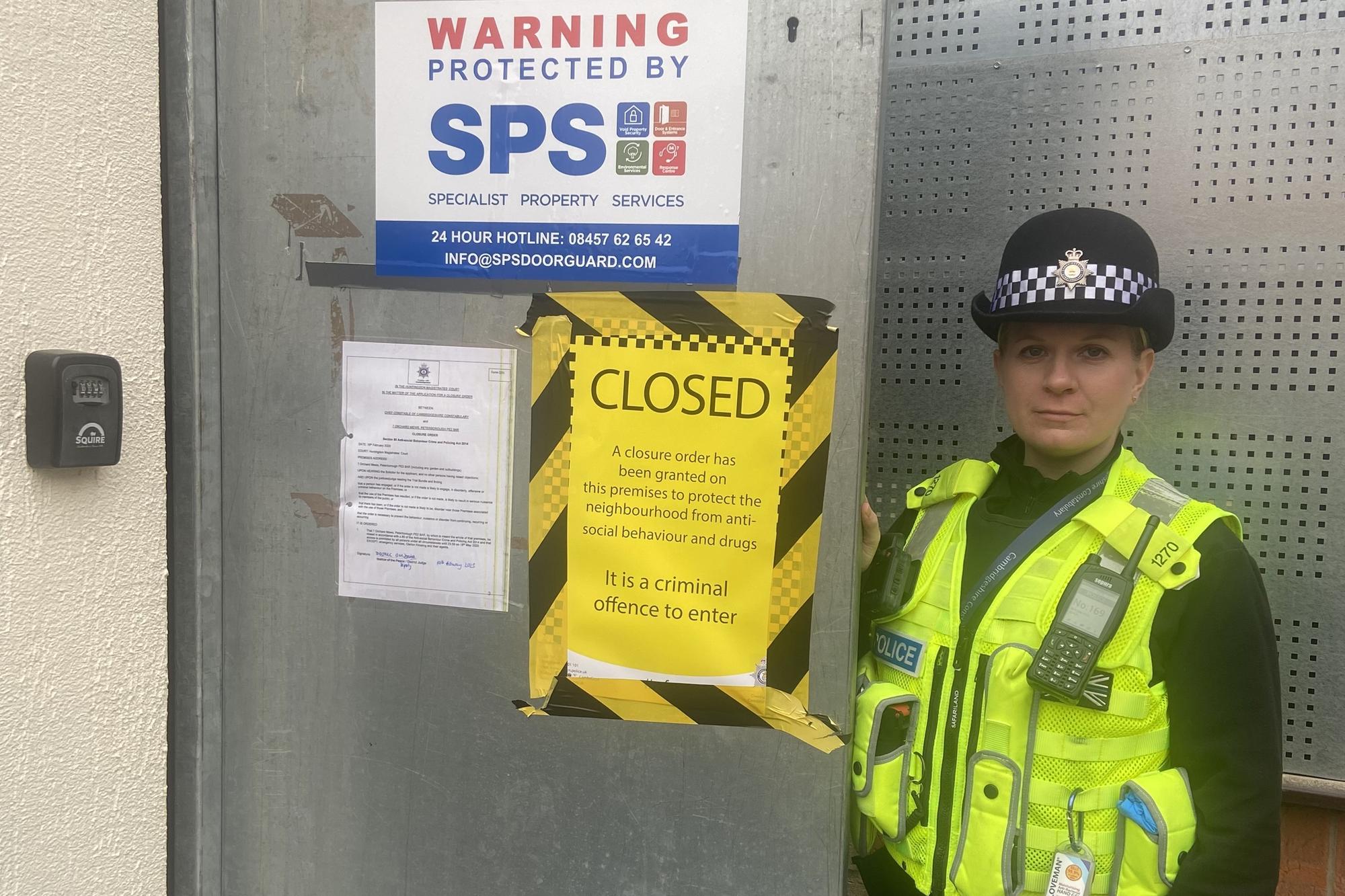 Police close Peterborough house due to concerns over 'cuckooing' and ...