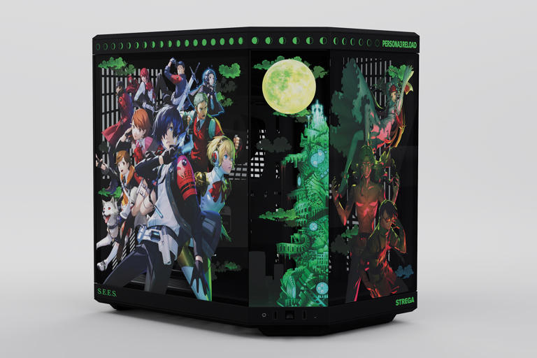 This company put Persona 3 Reload all over its PC case