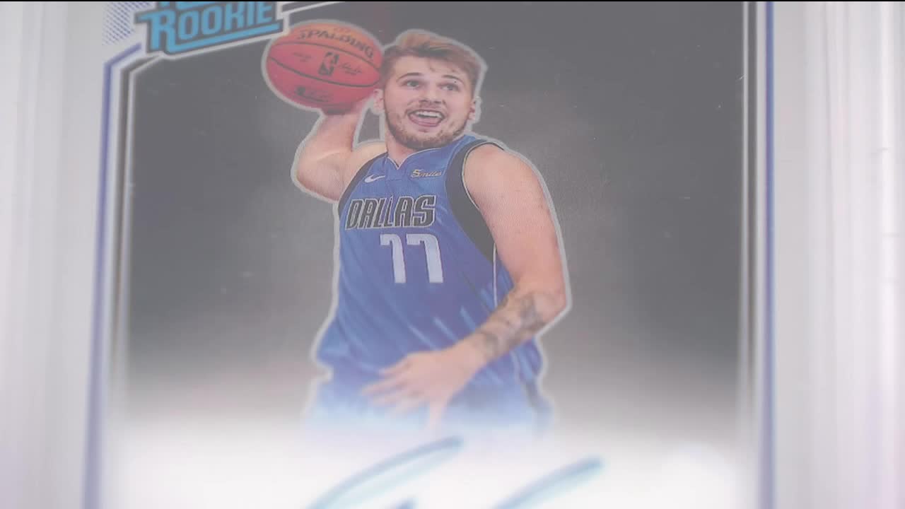 Former Dallas Mavs star Luka Doncic's rookie trading cards up for auction