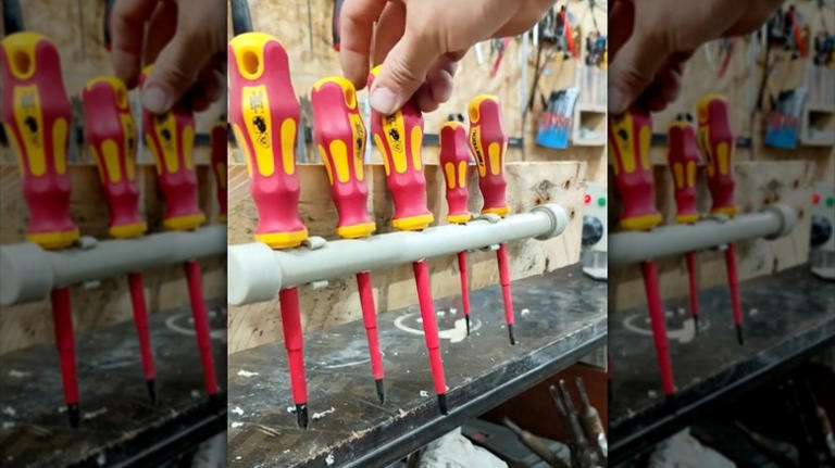 Organize Your Garage Using These 15 Smart PVC Pipe Storage Hacks