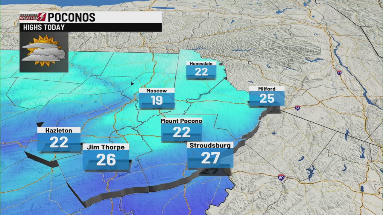 Pocono Mountains Weather Forecast - 2/19/25