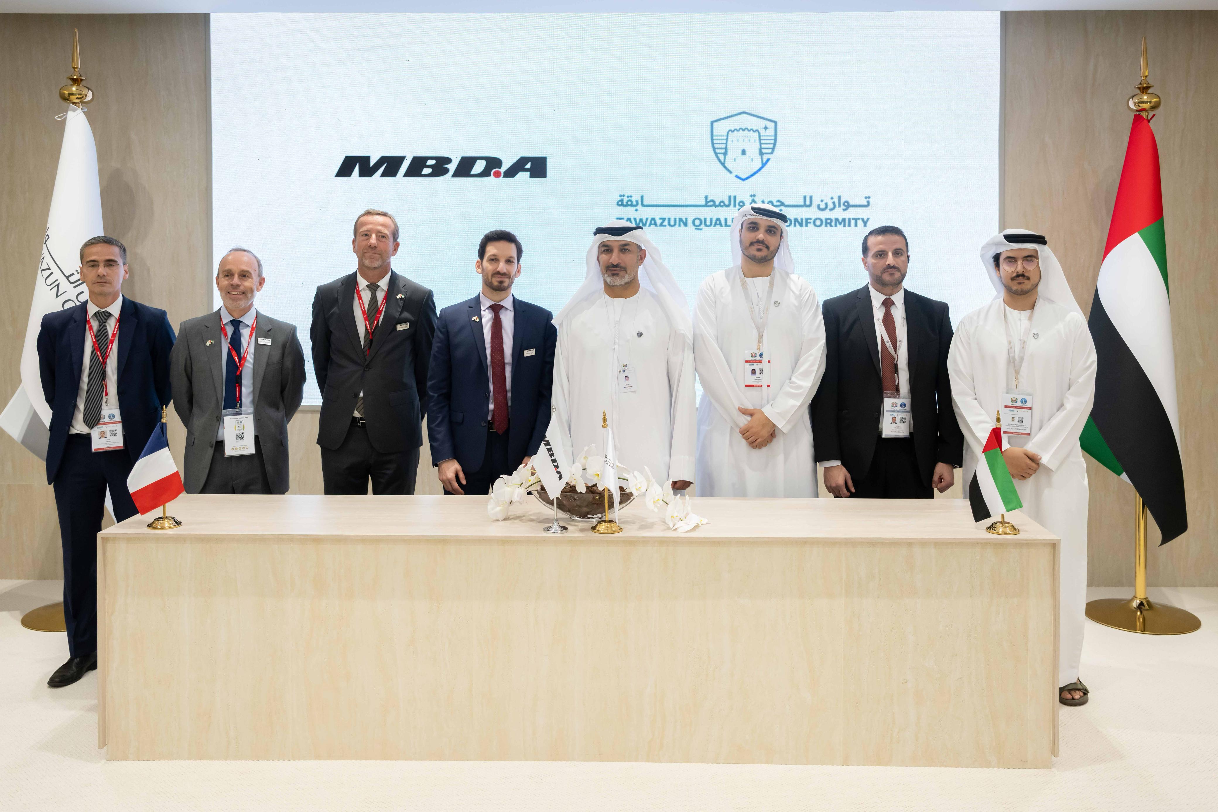 Tawazun Quality & Conformity signs MoU with MBDA at IDEX 2025